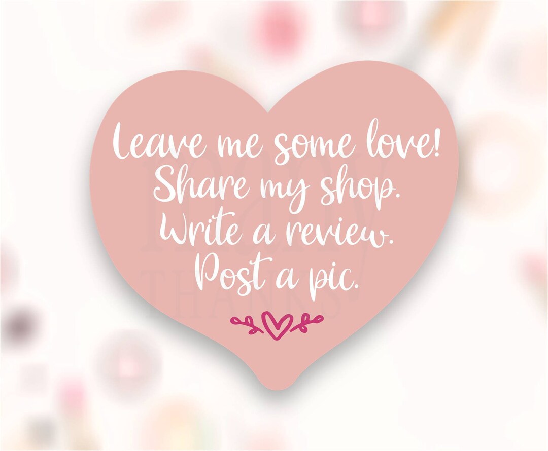 Leave Me Some Love Sticker PNG, Cute Heart Review Snap Tag Share ...