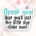 Thank You Repeat Customer Sticker PNG, Smores Pun Small Business Happy ...