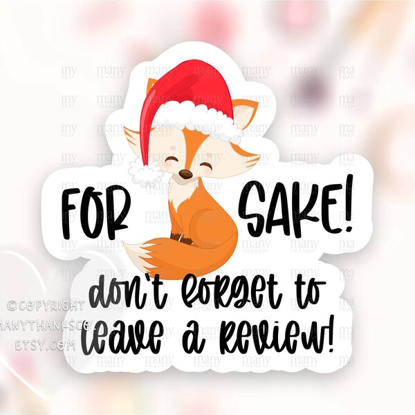 Funny Leave a Review Stickers - Etsy