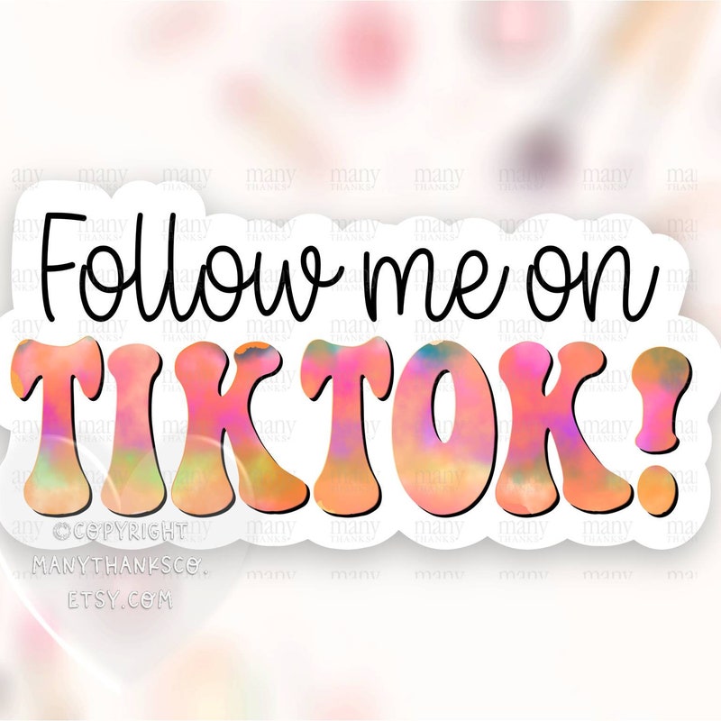 Tiktok Stickers - Etsy
