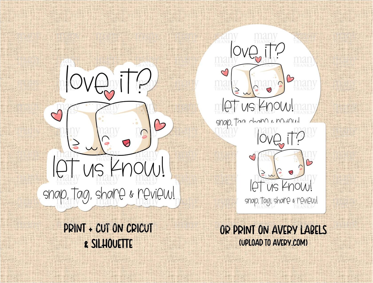 Snap Tag Share Review Sticker PNG Small Business Happy Mail | Etsy