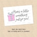 Something Just for You Sticker PNG, Free Gift Thank You Labels, Cute ...