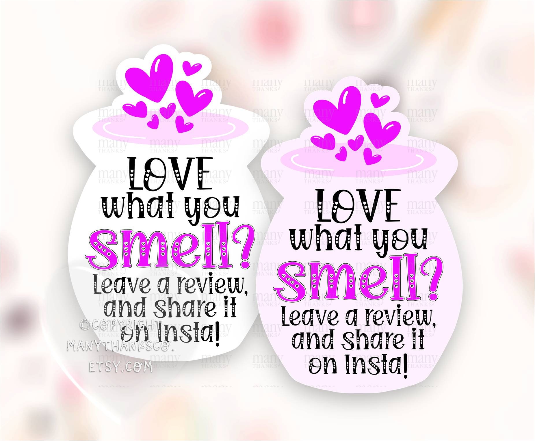 Love It Sticker PNG Review Share Instagram Small Business | Etsy