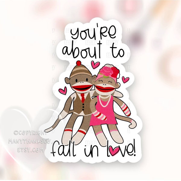 Sock Monkey Labels - Etsy