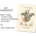 Silly Goose Printable Greeting Card, Funny Happy Birthday Bird Pun ...