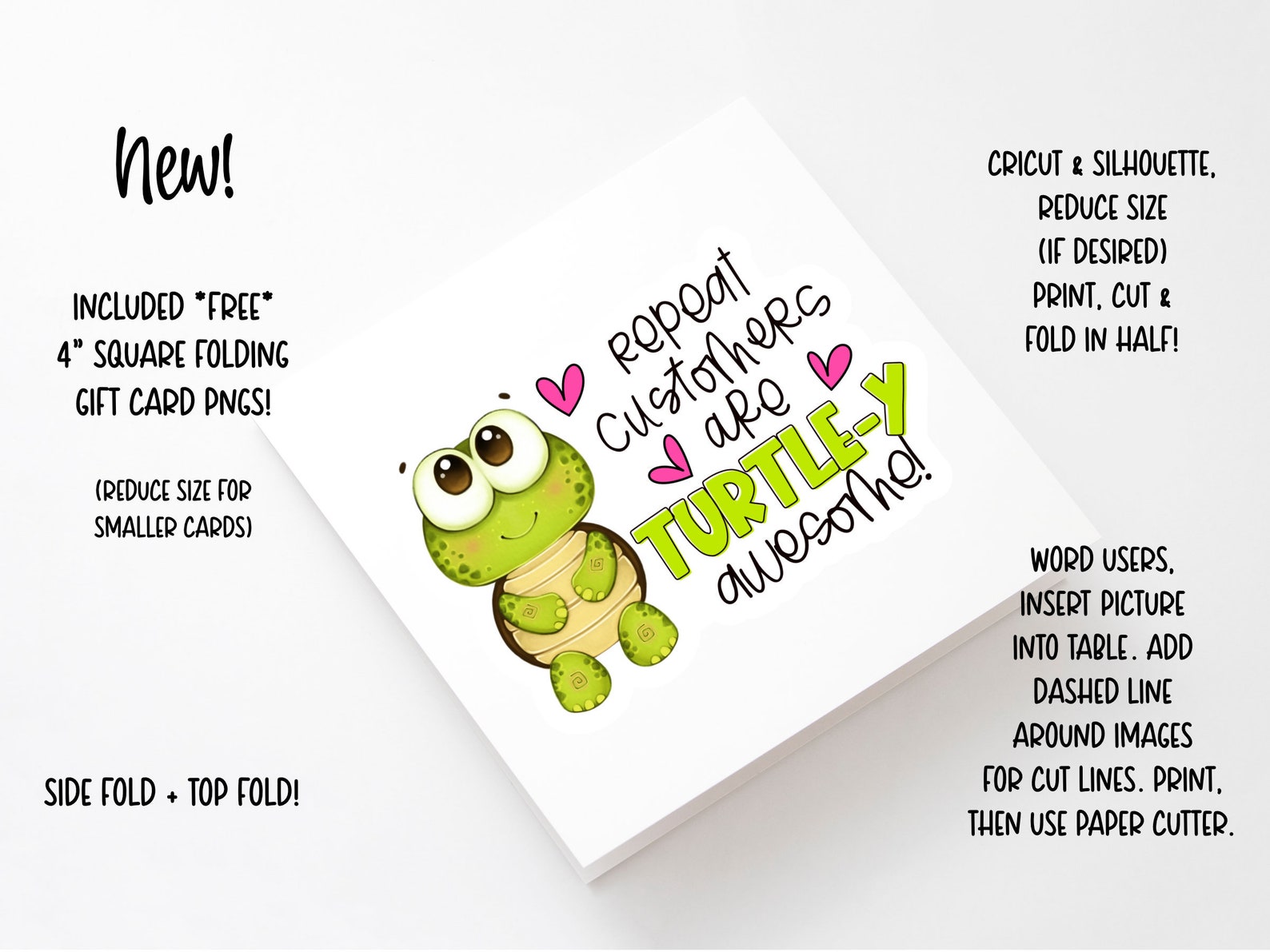 Repeat Customers Are Awesome Sticker Download PNG Funny Pun - Etsy