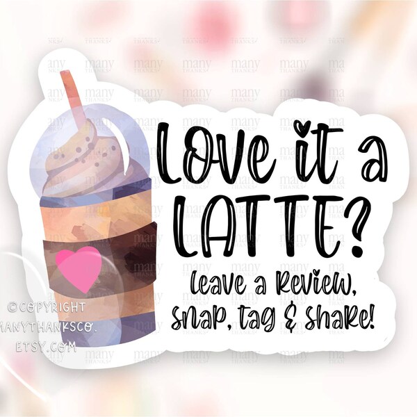 Share the Love Leave a Review - Etsy UK