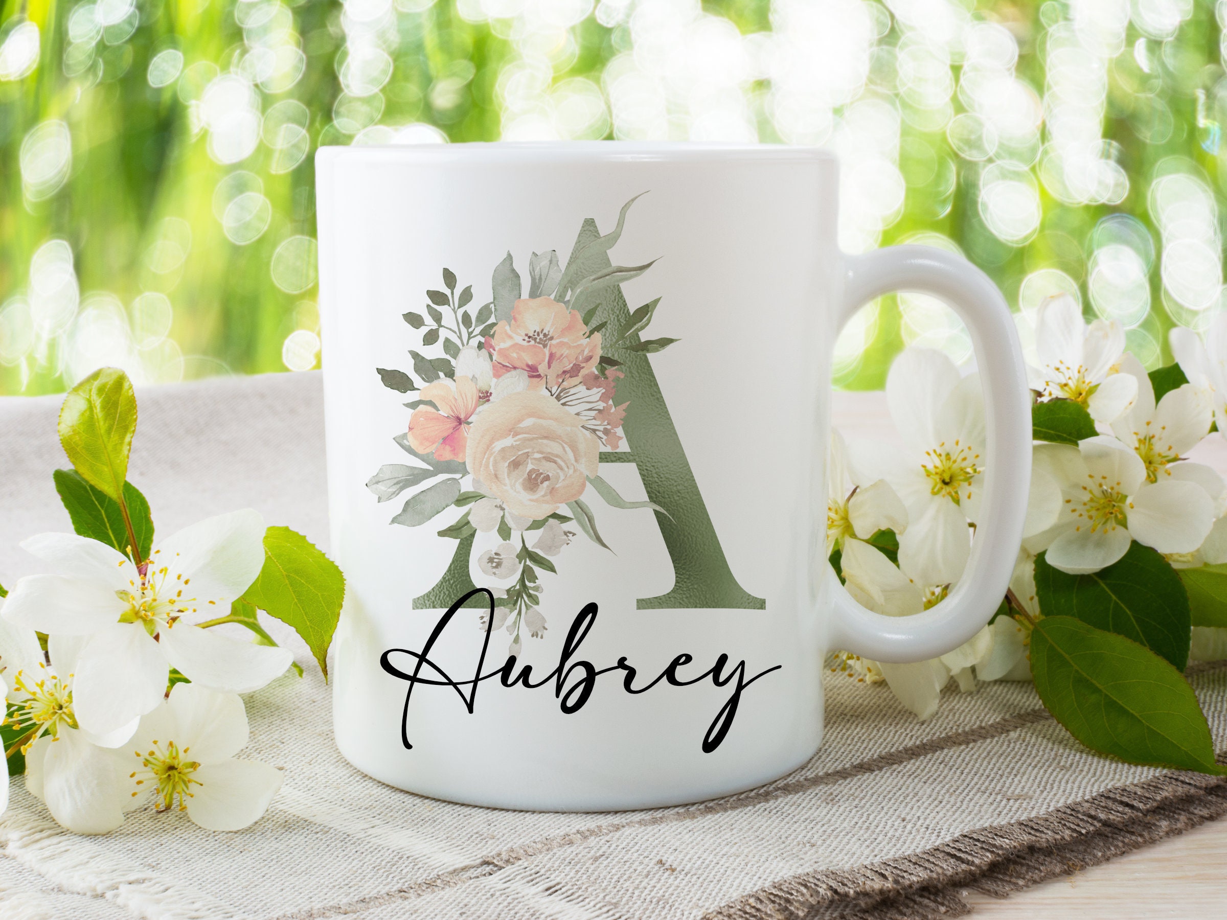 Sage Green Floral Alphabet Set PNG Download Monogram Letters - Etsy Canada