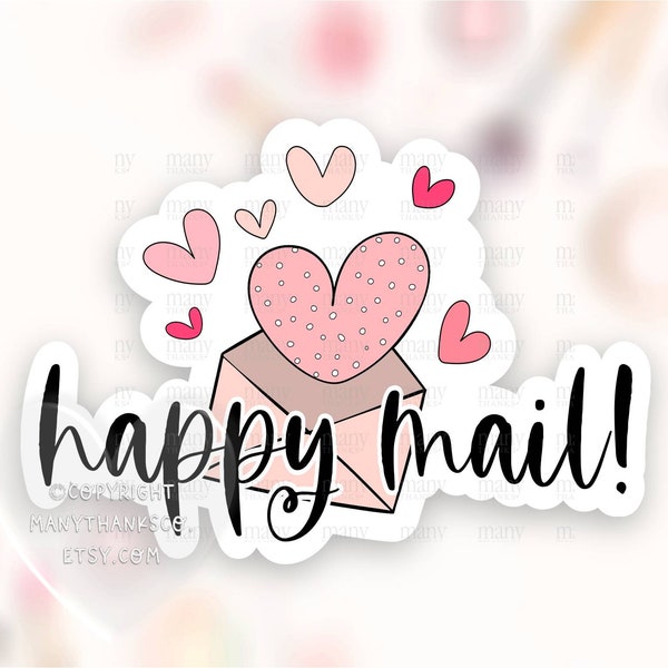 Happy Mail Stickers - Etsy