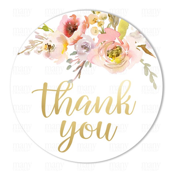 Cute Thank You Stickers - Etsy