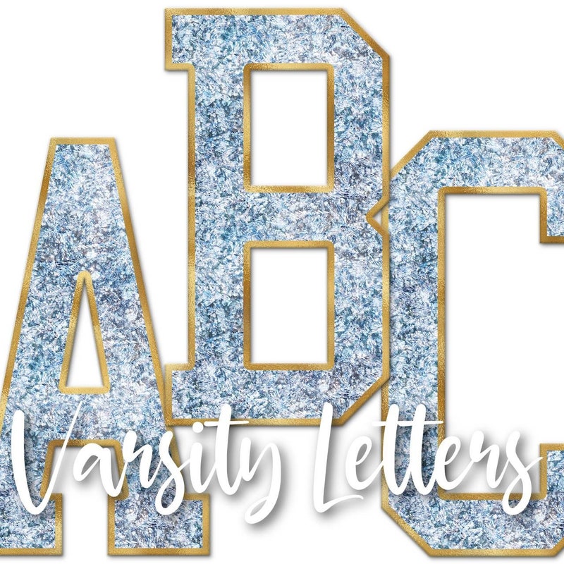 Varsity Letter Decal - Etsy