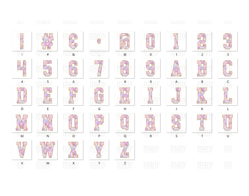 College Varsity Letters Numbers Clipart PNG Leopard Print | Etsy