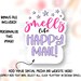 Smells Like Happy Mail Sticker PNG, Scented Wax Melt Business Label ...