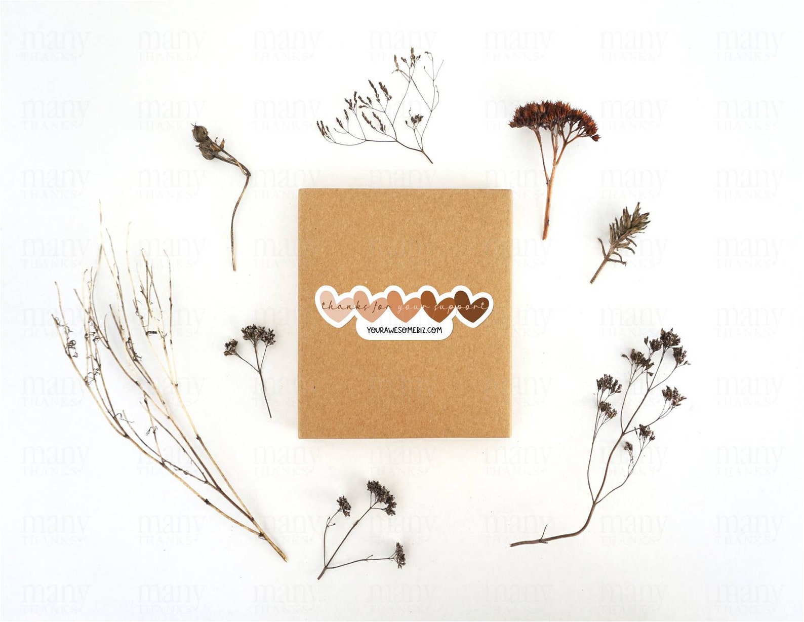 Thanks for Your Support Sticker PNG Black Owned Small - Etsy