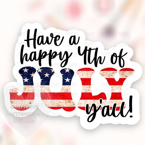 4th of July Thank You Cards - Etsy