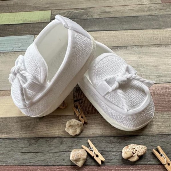 White Baby Shoes - Etsy