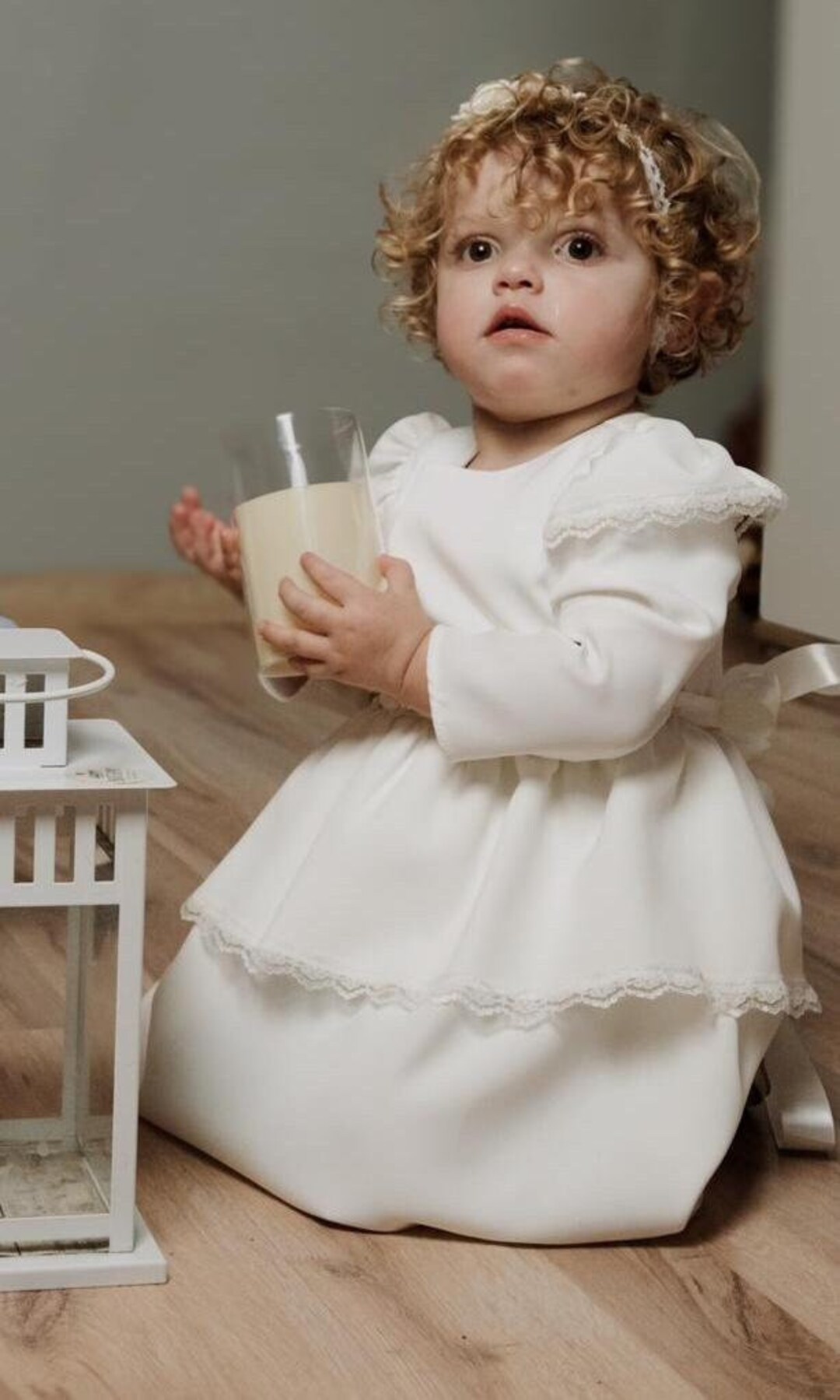 Taufkleid Mädchen Baby Babykleid Baptism Dress Baby Dress Baby Girl ...