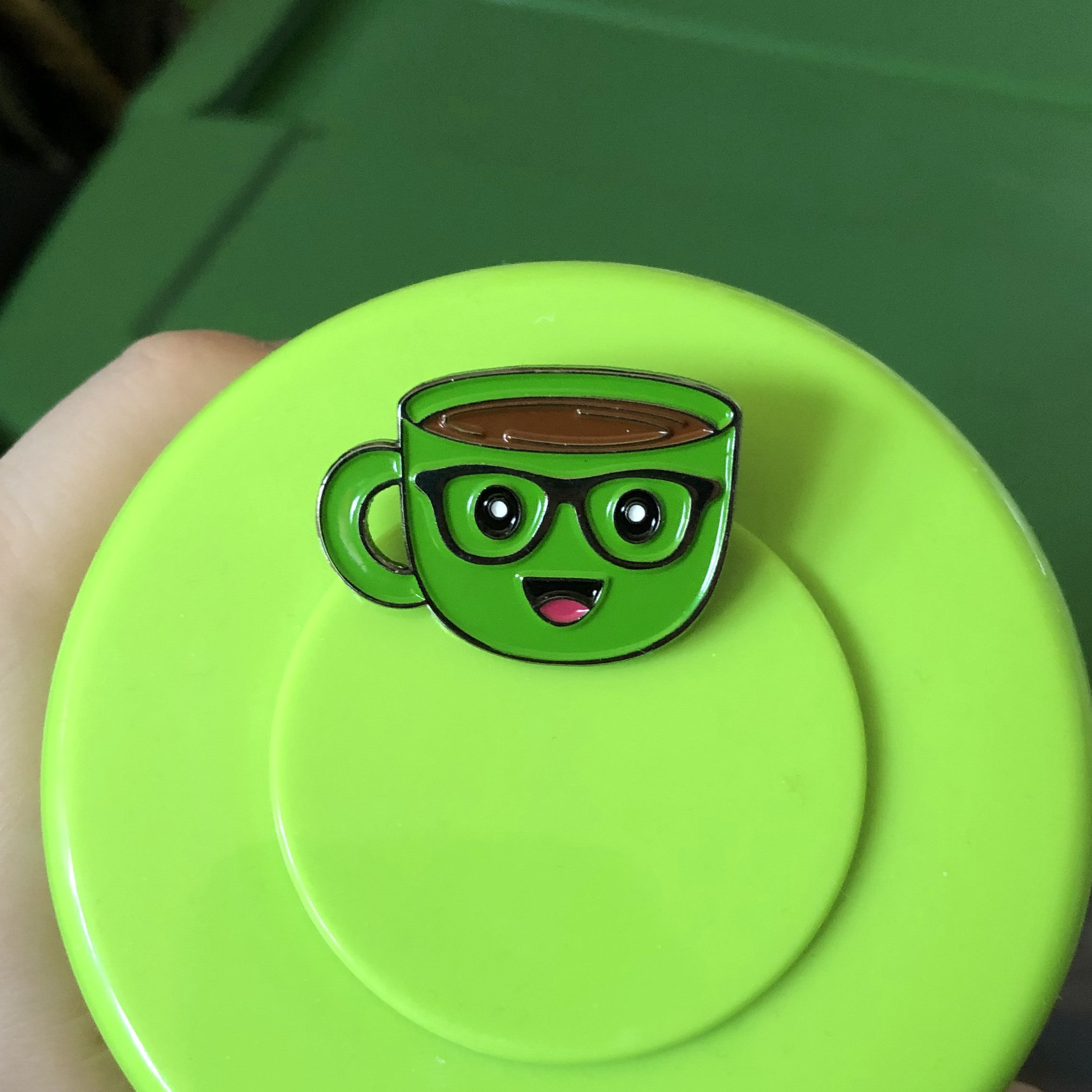 Geeky Beans Soft Enamel Pin | Etsy