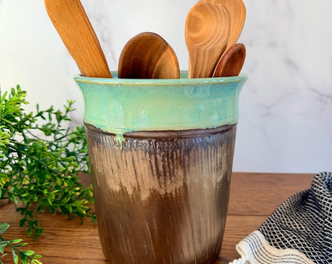 Erik Lehman RED Rosti Denmark Utensil Holder Pitcher + 4 Utensils ...