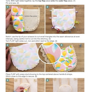 Kids Backpack Sewing Pattern PDF | PDF Kindergarten Preschool Bag ...