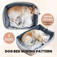 Large Dog Bed - Etsy