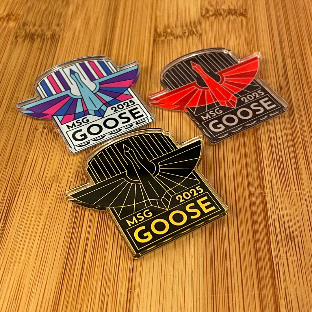 Goose MSG 2025 Acrylic Magnet Set - Etsy