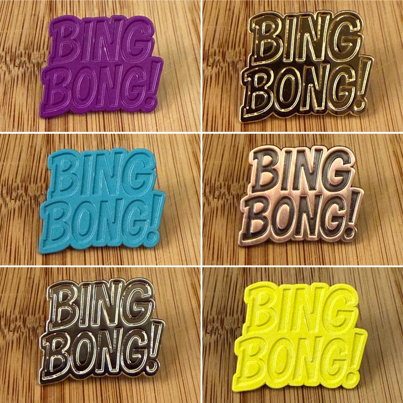 Bing Bong! Enamel Pin - Etsy