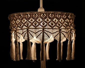 Boho pendant light | Etsy