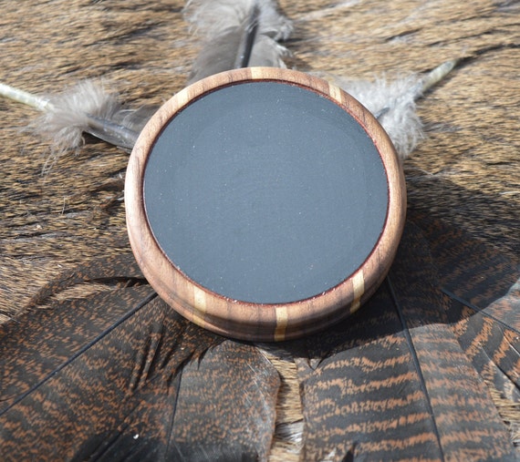 Walnut & Hickory Slate Over Glass Turkey Pot Call | Etsy