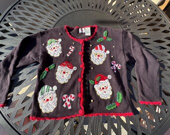 Vintage Heirloom Collectibles Christmas Sweater - Etsy