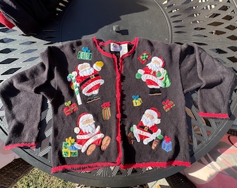 Vintage Heirloom Collectibles Christmas Sweater - Etsy