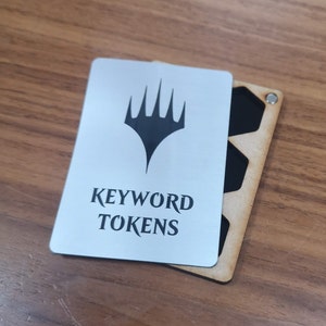 Magic the Gathering Keyword Token Case. Mtg Ability Counter - Etsy