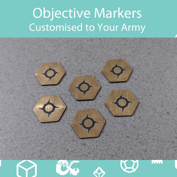 Custom Objective Marker 40k - Etsy Custom Objective Marker 40k - Etsy