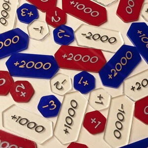 One Piece TCG - Damage Modifier Counters - Acrylic Counters - Etsy