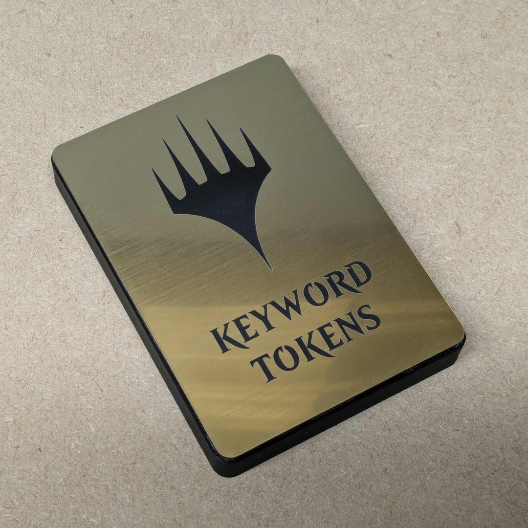 Magic the Gathering Keyword Token Case. Mtg Ability Counter Case. - Etsy