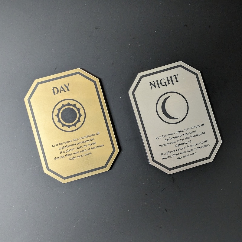 Day Night Magic Card - Etsy UK