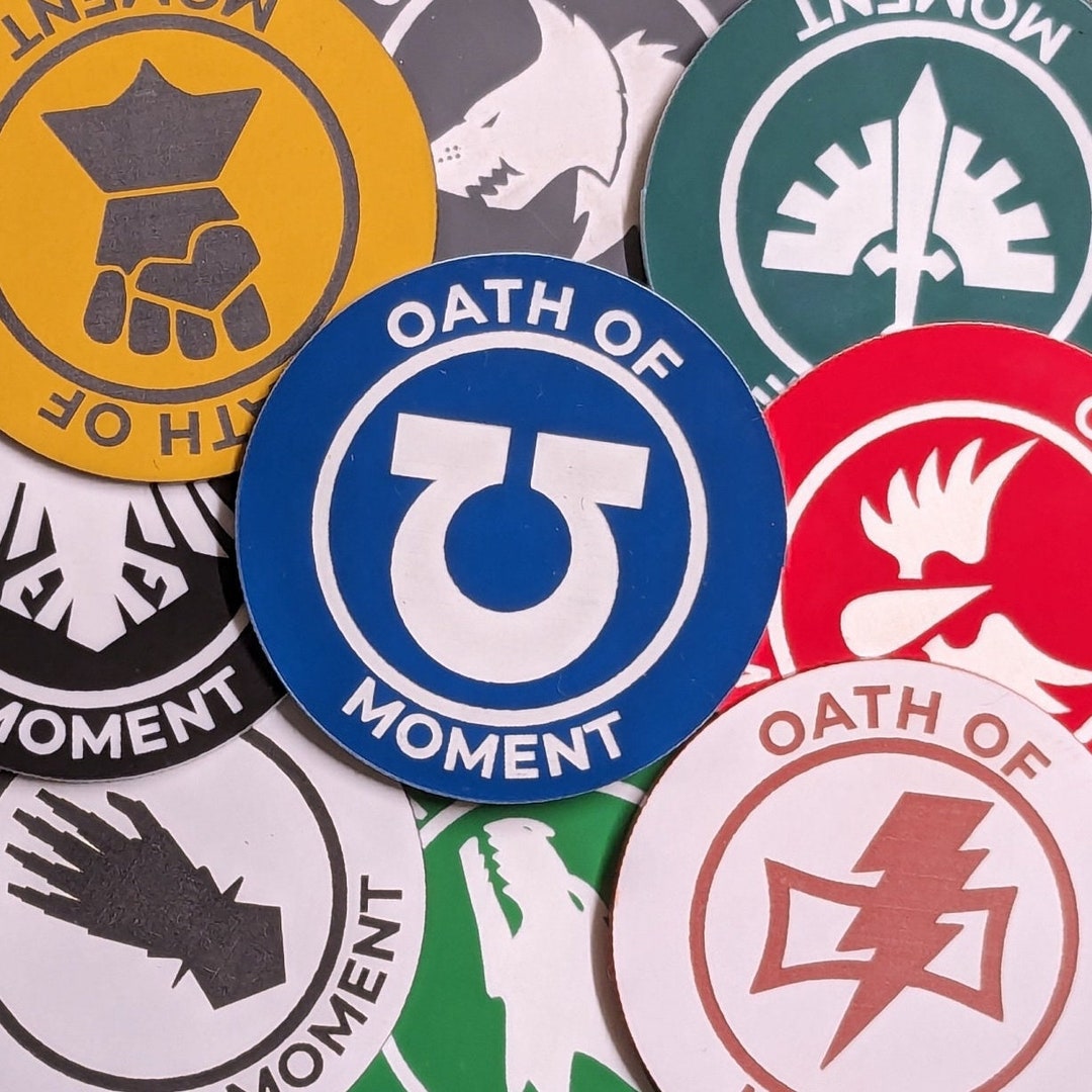 WH40K Custom Oath of Moment Token Warhammer 40K 10th Edition Space ...