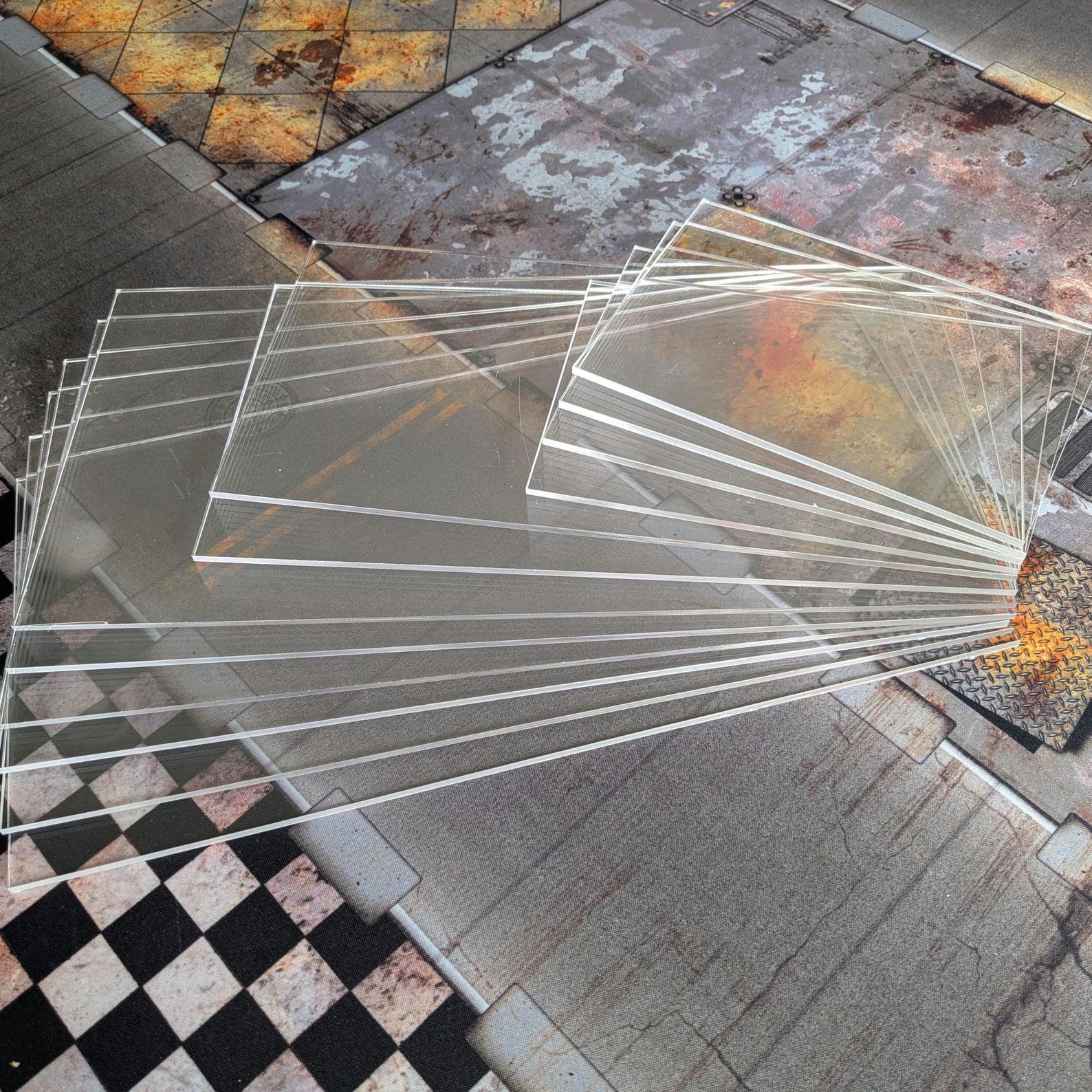 Clear Acrylic Terrain Footprints: GW Terrain, WH40K 10th Edition ...