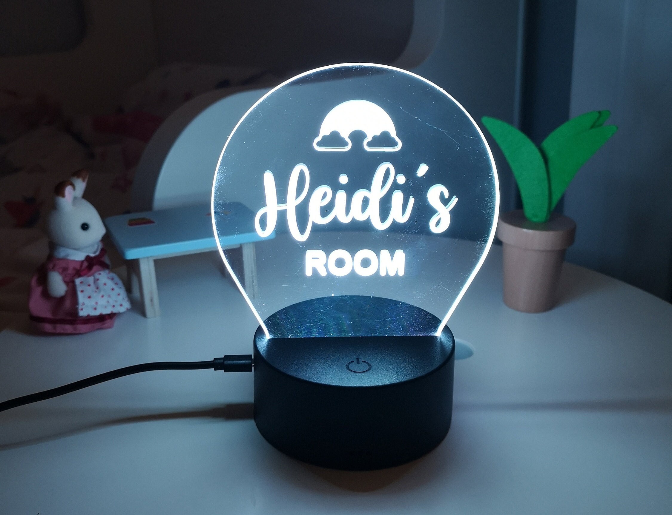 Lighting Home & Living Remote Control Colour Changing Light Laser Cut ...