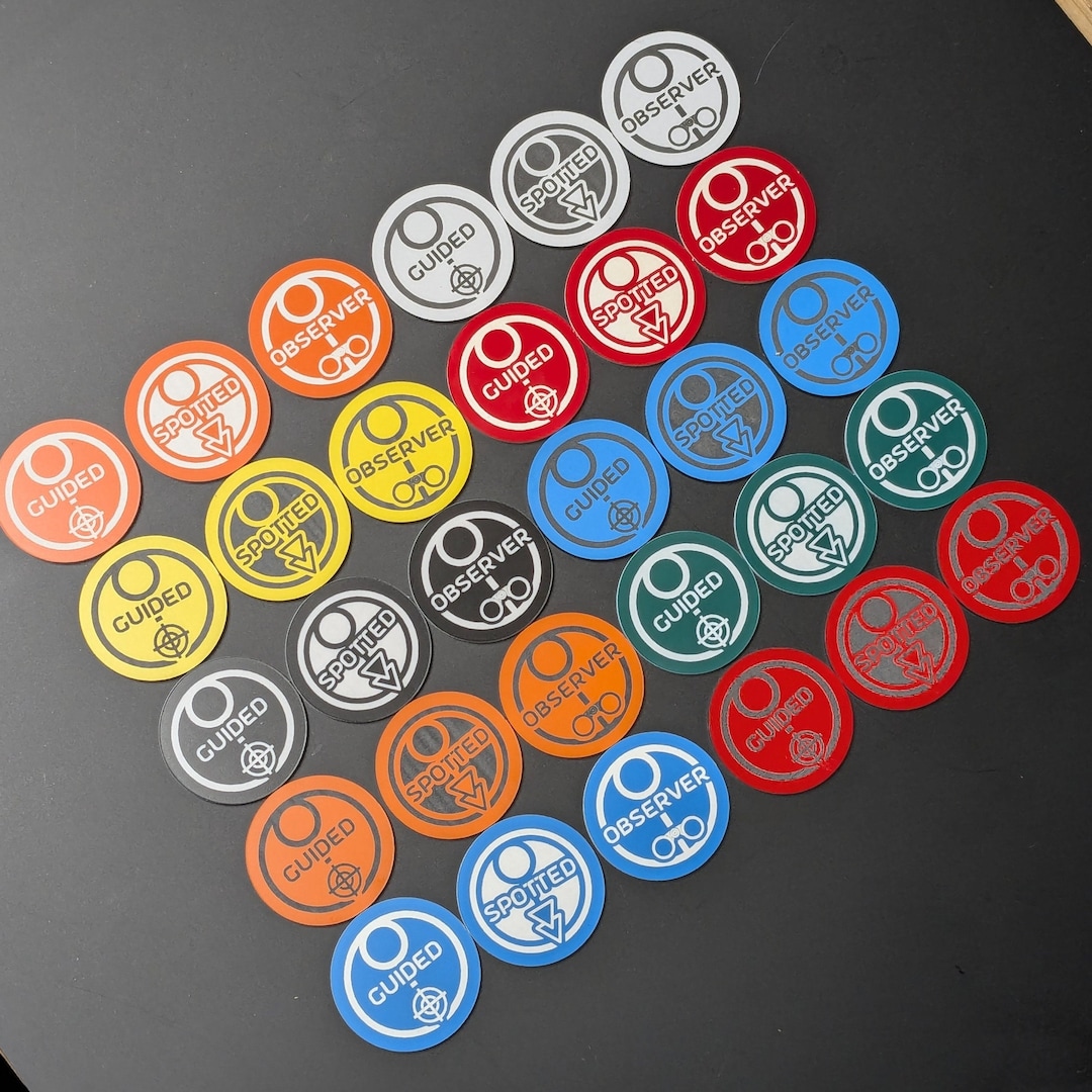 WH40K Spotted, Observer and Guided Tokens - Greater Good Tokens - Sets ...