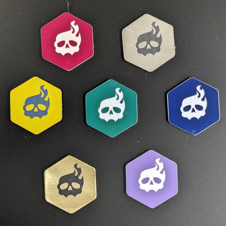 Finality Keyword -mtg Ability Markers, Mtg Keyword Counters. 25mm ...
