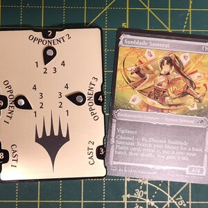 Mtg Commander EDH Tracker - Magic the Gathering Tracker - Etsy