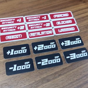 Mix and Match - Digimon TCG - Status Effects and DP Modifier Tokens ...