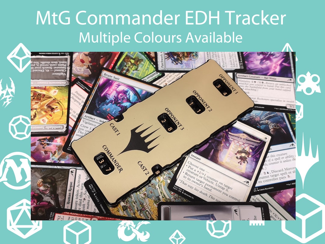 Mtg Commander EDH Tracker - Mtg Tracker - Etsy