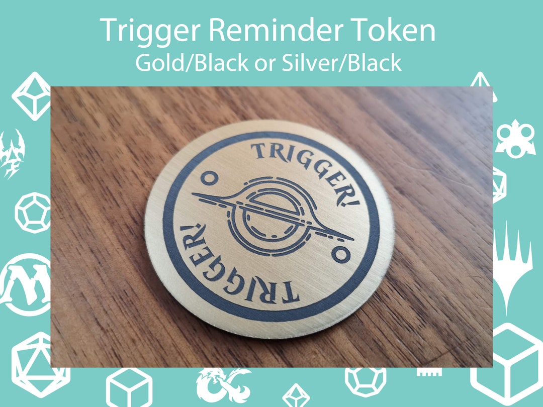 Trigger Reminder Tokens - Magic the Gathering - Trading Card Games ...