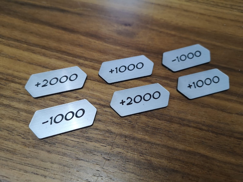 One Piece TCG Tokens Gold and Silver Tokens for Use With One - Etsy