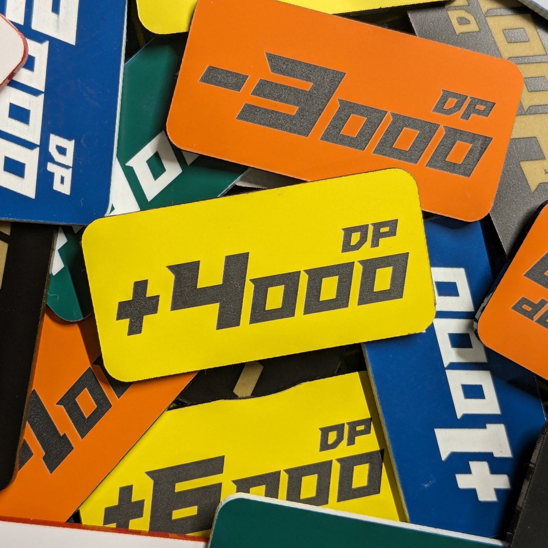 Digimon TCG Damage Modifier Tokens - Any Number - Multiple Colour ...