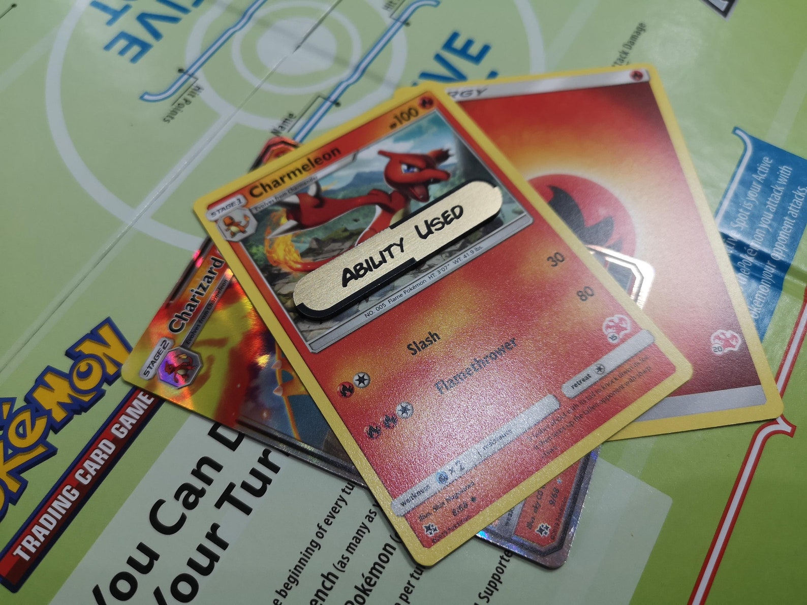 Pokemon TCG Compatible Effects/status, Ability Used, Damage/hit Point ...