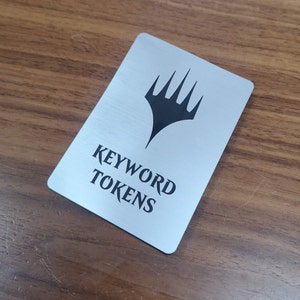 Magic the Gathering Keyword Token Case. Mtg Ability Counter Case. - Etsy