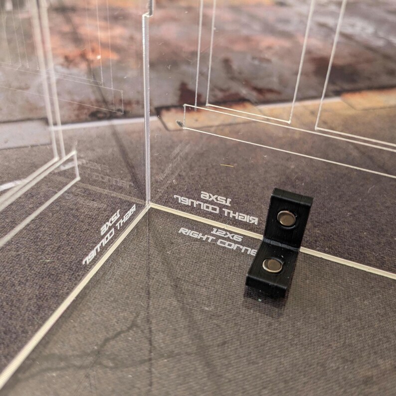 Clear Acrylic Terrain Set - GW Compliant Terrain - WH40K 10th Edition ...